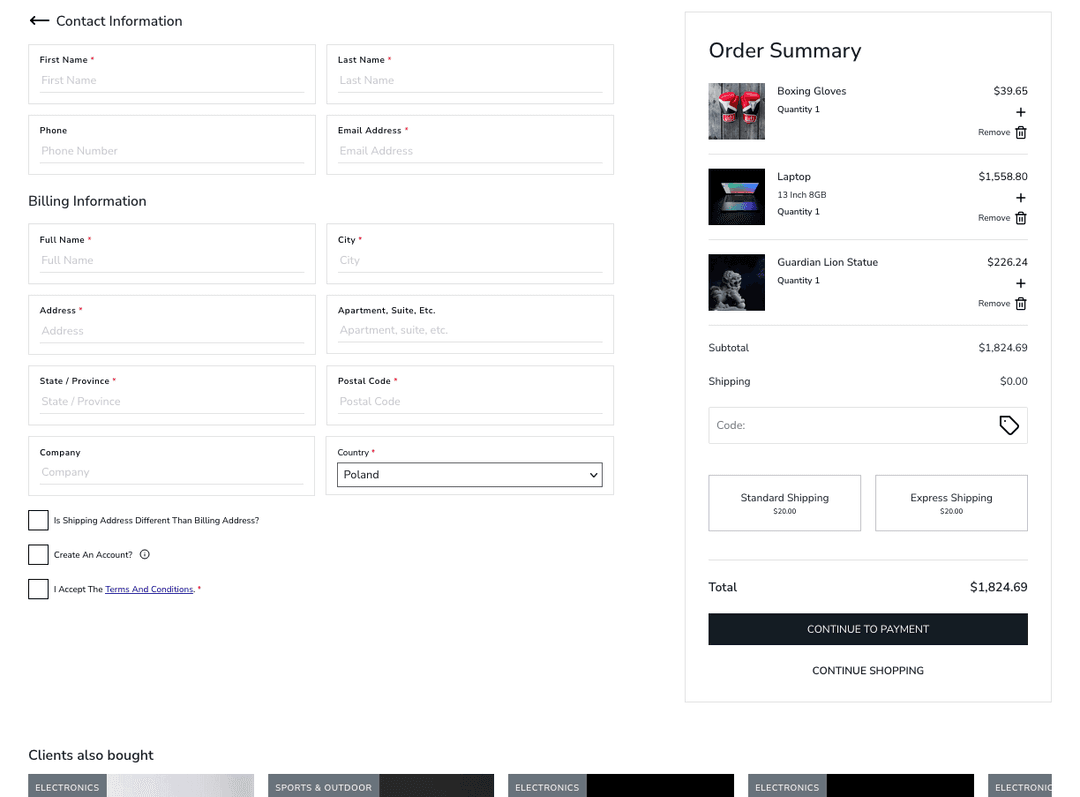 Next.js Storefront | Vendure